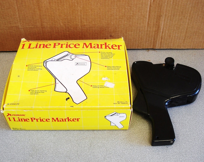 PRIMARK 1 Line Price Marker Gun Model L-14. - Etsy