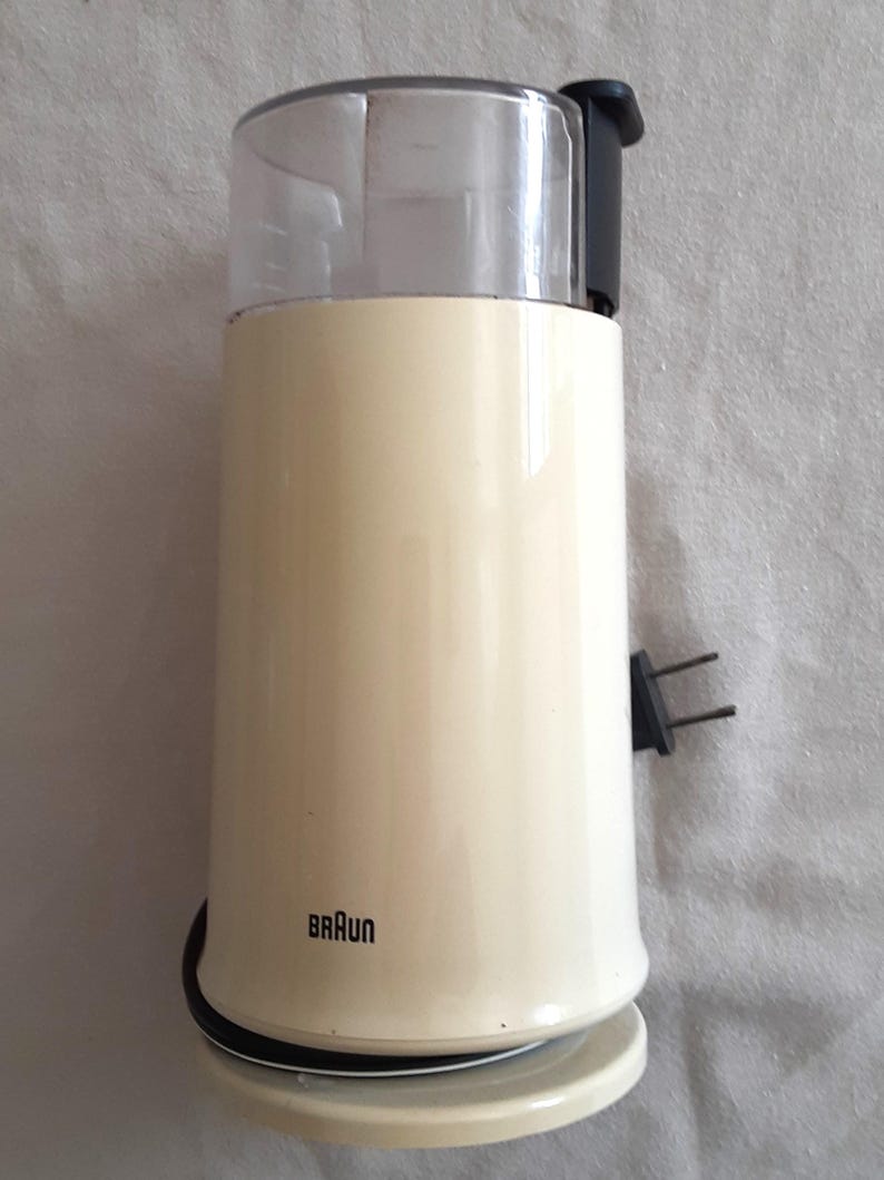 BRAUN Electric Coffee Grinder Model KSM2. - Etsy