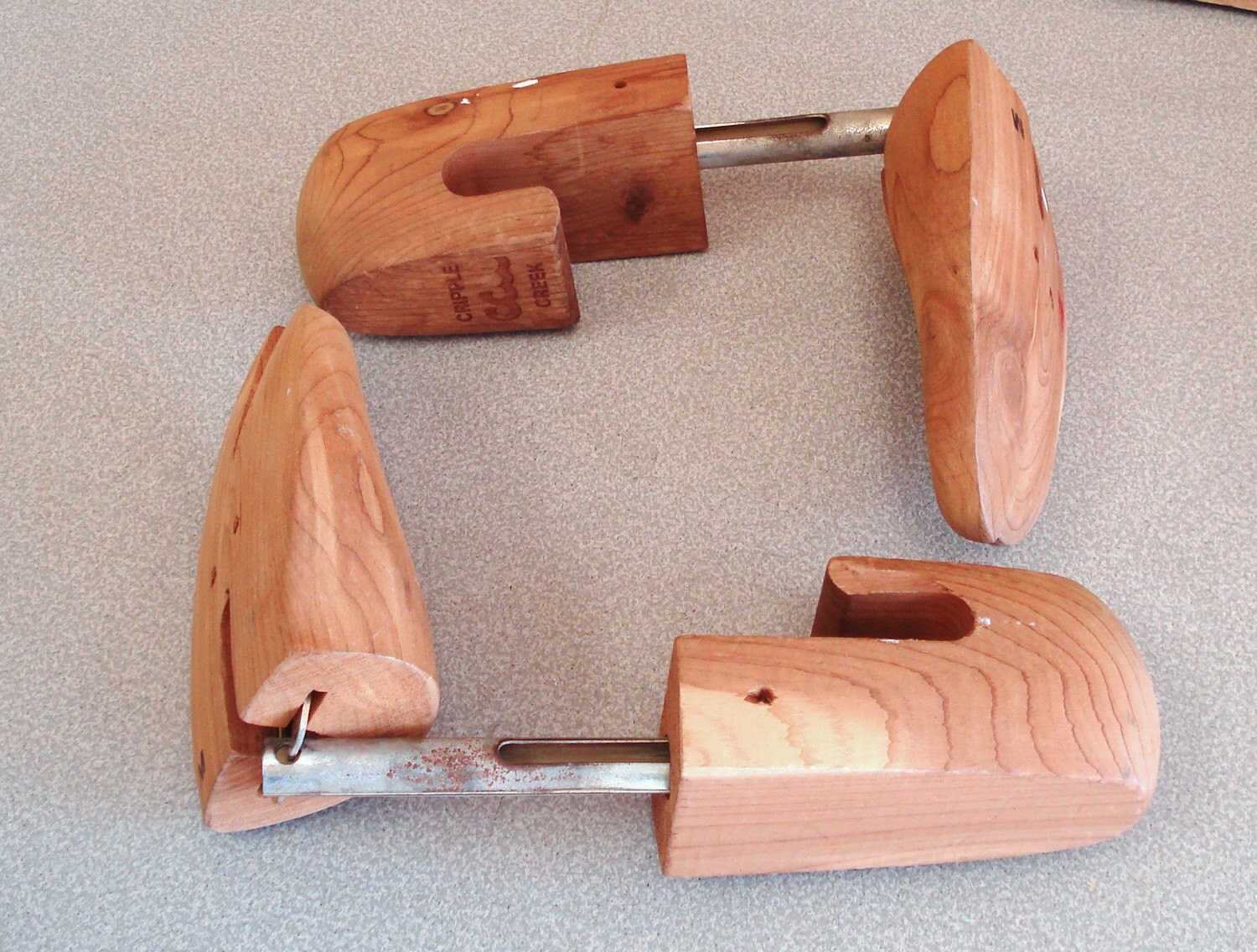 Vintage Cripple Creek Wood Shoe Inserts Size M. - Etsy