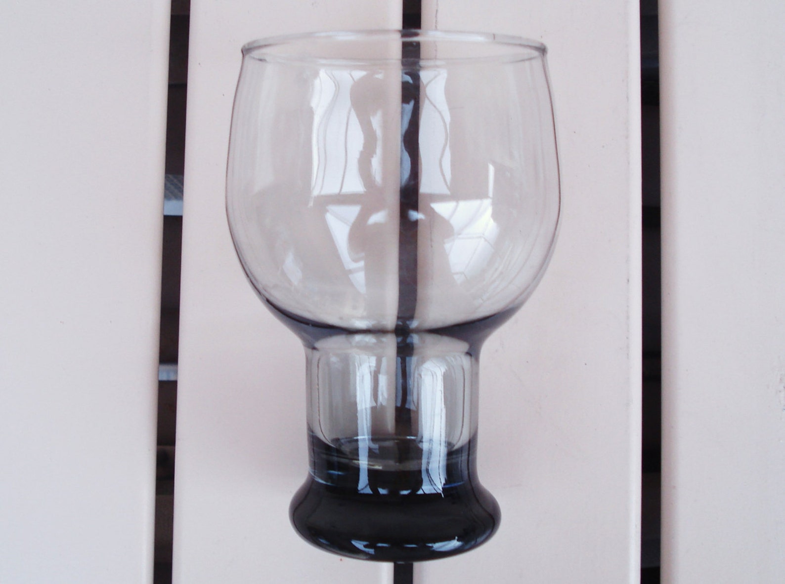 Set of 4 Clear Smokey Color Glass Beverage Tumblers Glasses. - Etsy