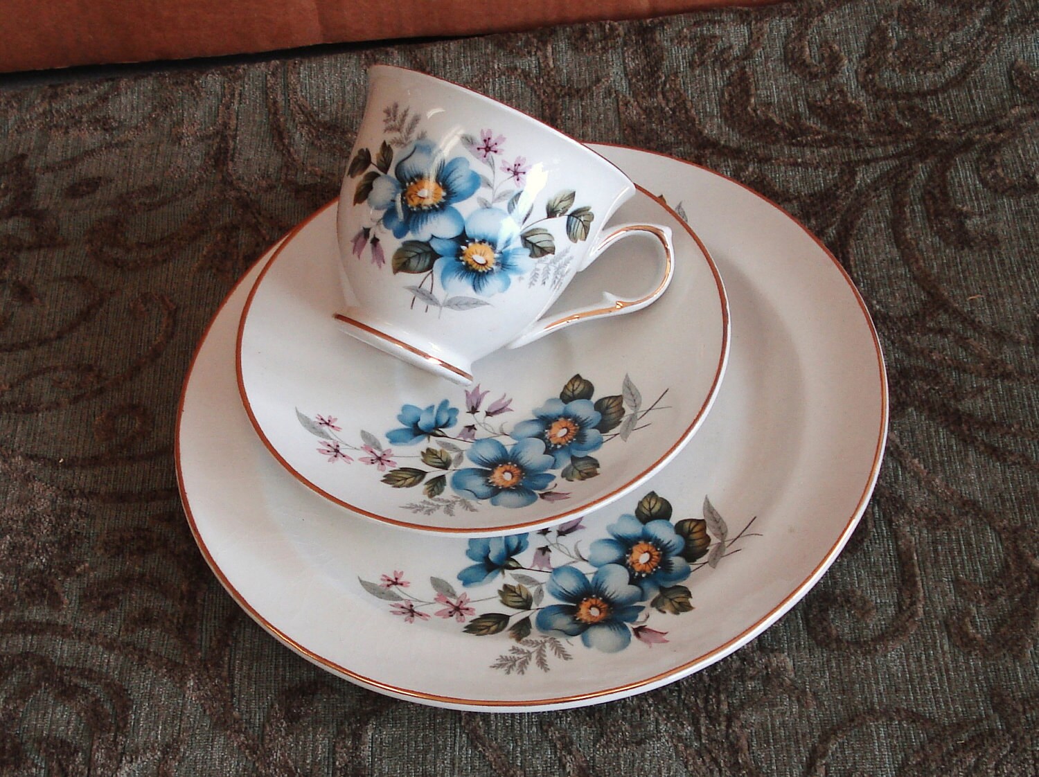 Vintage OLD FOLEY by James Kent Staffordshire China Single - Etsy
