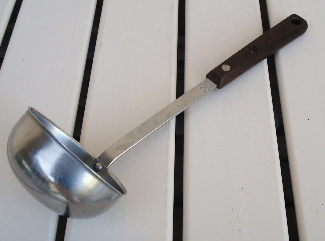 Vintage Ekco ETERNA Stainless Steel USA Serving Ladle Kitchen Utensil ...