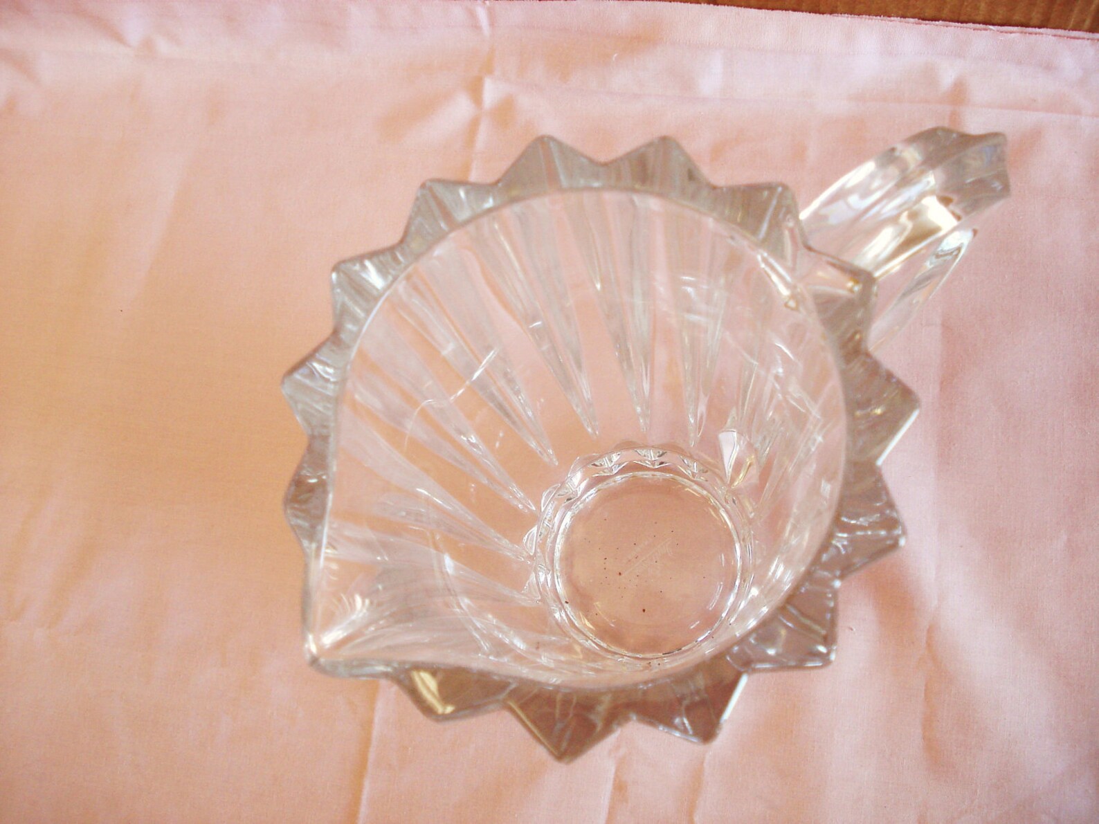 ROSENTHAL Germany Clear Lead Crystal Pitcher. - Etsy