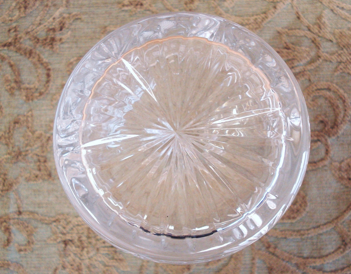 Vintage Hand Cut Lead Crystal SHIPS Decanter. - Etsy