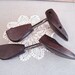 Vintage Wood Shoe Inserts Size 3. - Etsy