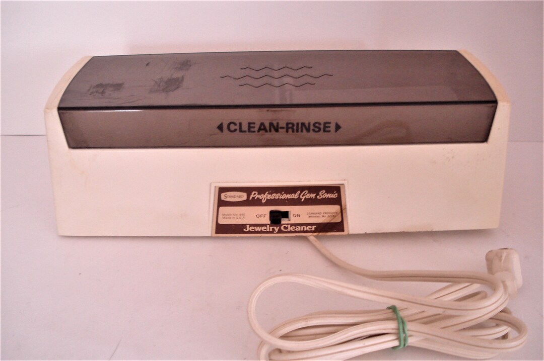 Standard Professional Gem Jewelry Cleaner Electric Made in USA. - Etsy