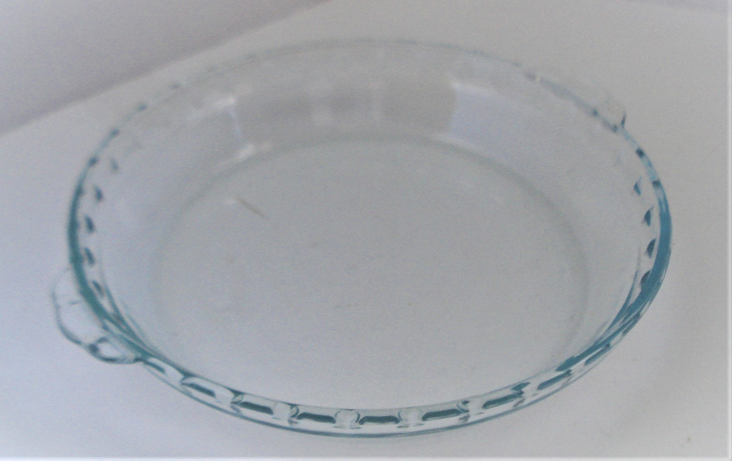 PYREX Clear Glass Pie Plate. - Etsy