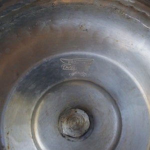 Vintage WROUGHT FARBERWARE Aluminum Hand Forged Lazy Susan Serving ...