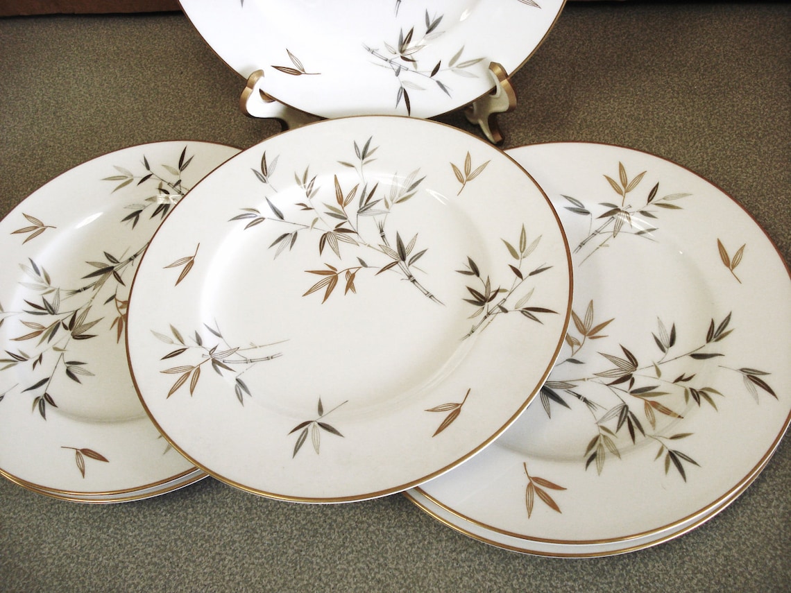 Noritake Japan CHO-CHO-SAN Fine China 6 Salad Lunch Desert Plates. - Etsy