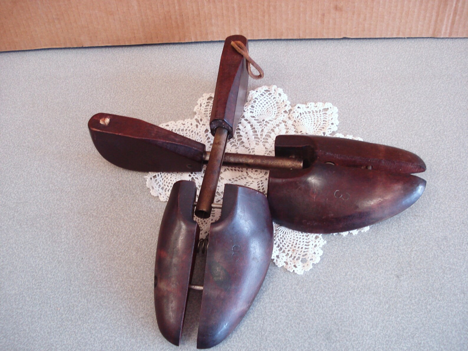 Vintage Wood Shoe Inserts Size 3. - Etsy