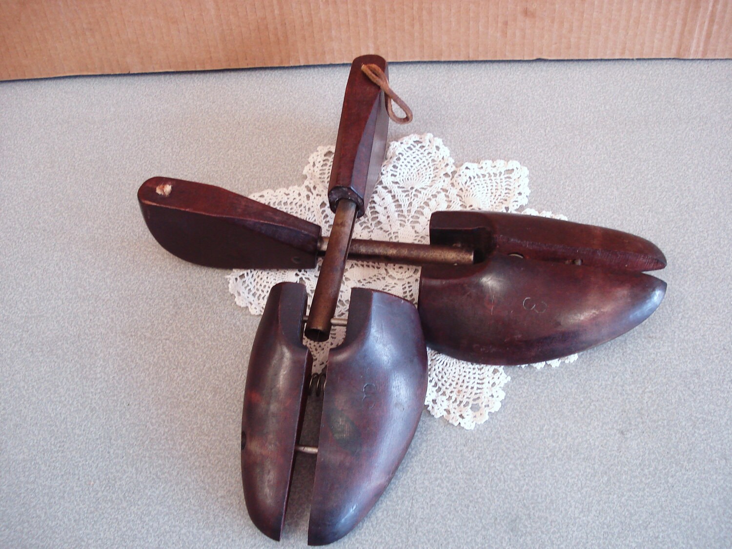 Vintage Wood Shoe Inserts Size 3. - Etsy