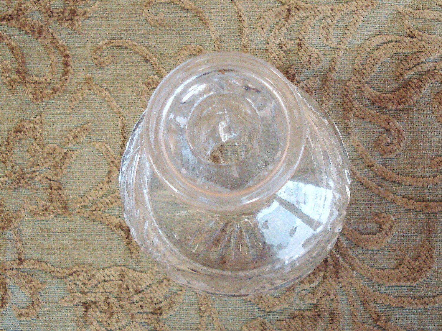 Vintage Hand Cut Lead Crystal SHIPS Decanter. - Etsy