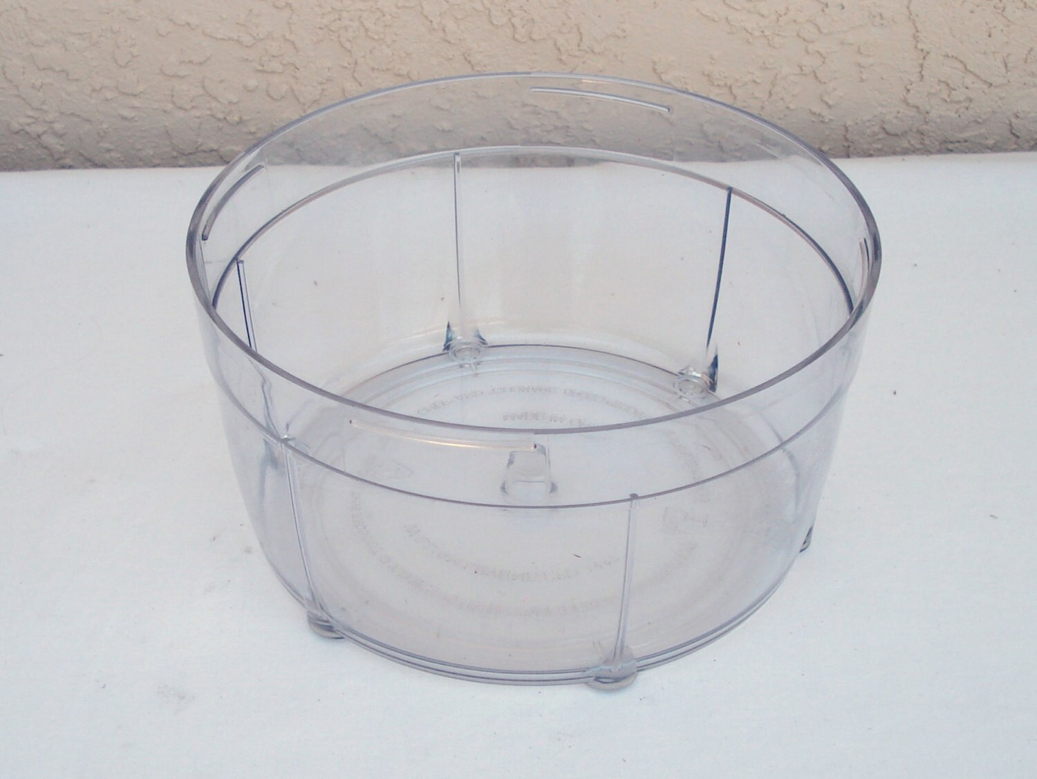 Culinare ROCKET CHEF Manual Food Processor Bowl Lid Blade Plate Stand ...