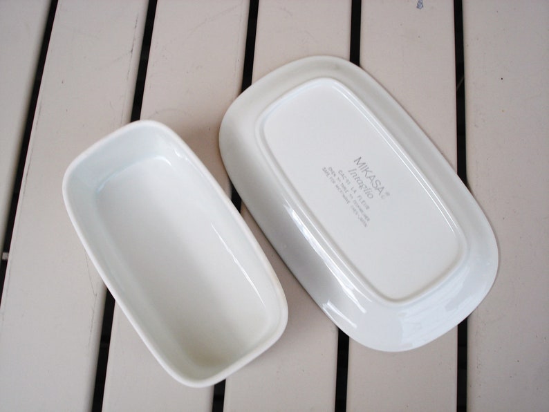 Mikasa INTAGLIO La FLEUR Pattern CAC91 Butter Dish Japan. - Etsy