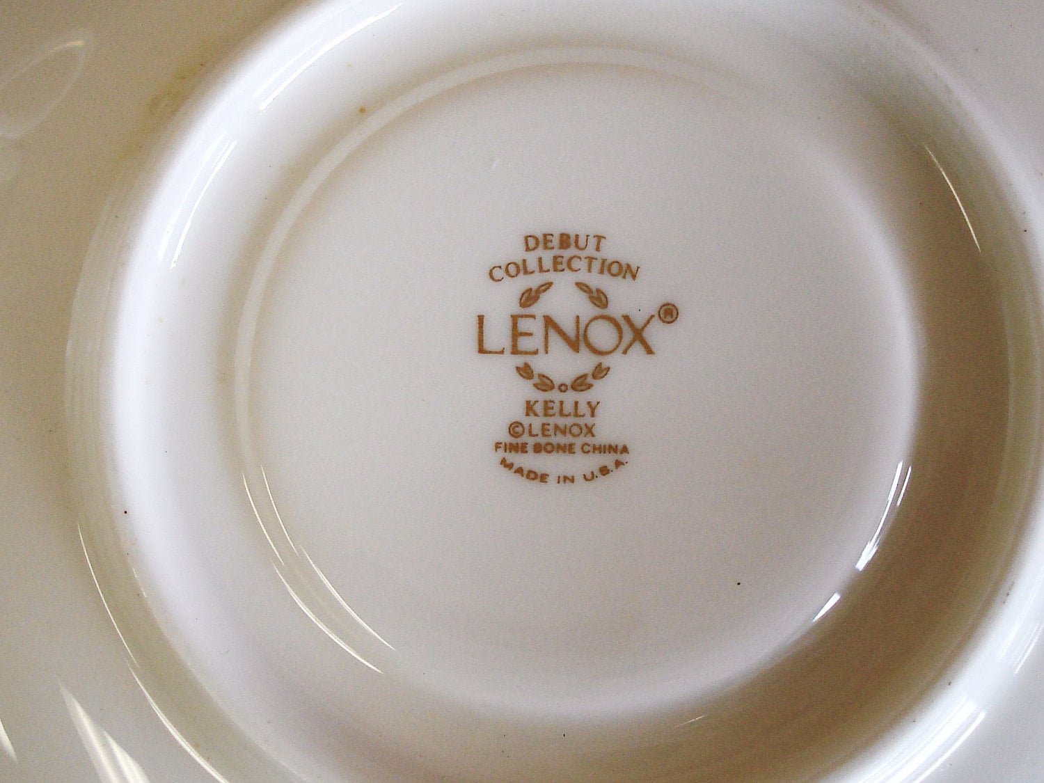 LENOX DEBUT Collection KELLY Pattern Cup and 2 Saucers Retired. - Etsy