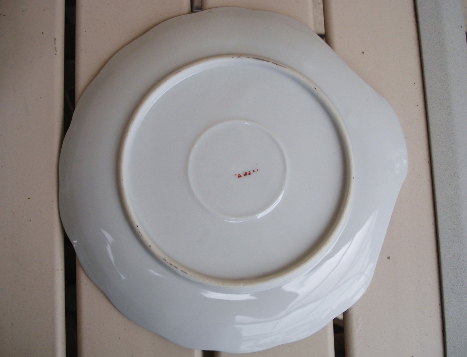 Porcelain Sea Shell Shape Snack Plates With Floral Print - Etsy