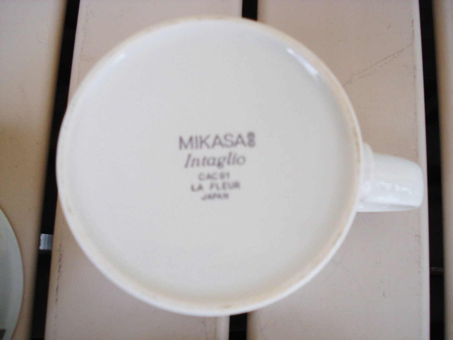 Mikasa INTAGLIO La FLEUR Pattern CAC91 4 Cups Japan. - Etsy