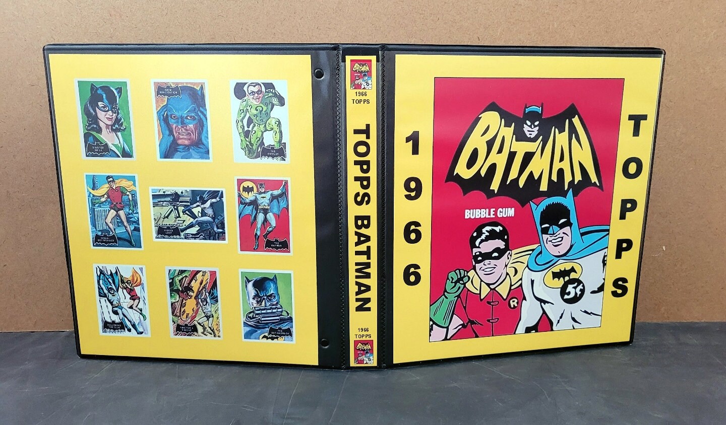 1966 Topps Batman Cards Custom Made Binder Inserts 3 Sizes FREE ...