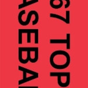 1967 Topps Baseball Cards Custom Made Binder Inserts 3 Sizes - Etsy