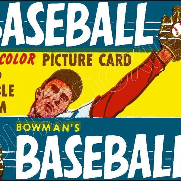 Baseball Card Wrappers - Etsy