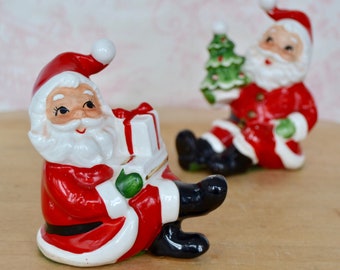 Santa figurines | Etsy