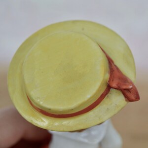 Vintage Ceramic Figurine of Little Girl Holding a Turtle by Brinn's ...