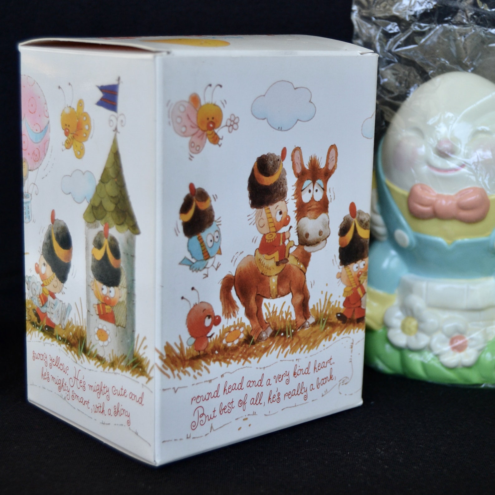 Vintage 1982 Humpty Dumpty Bank by Avon in Original Box and Packaging ...