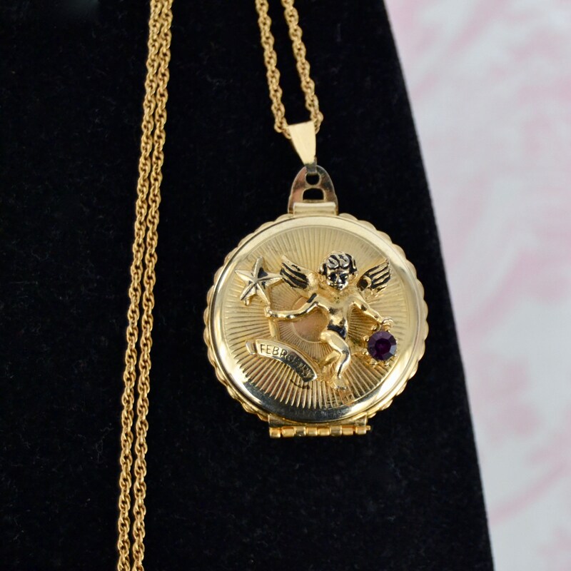 Vintage Coro Locket - Etsy