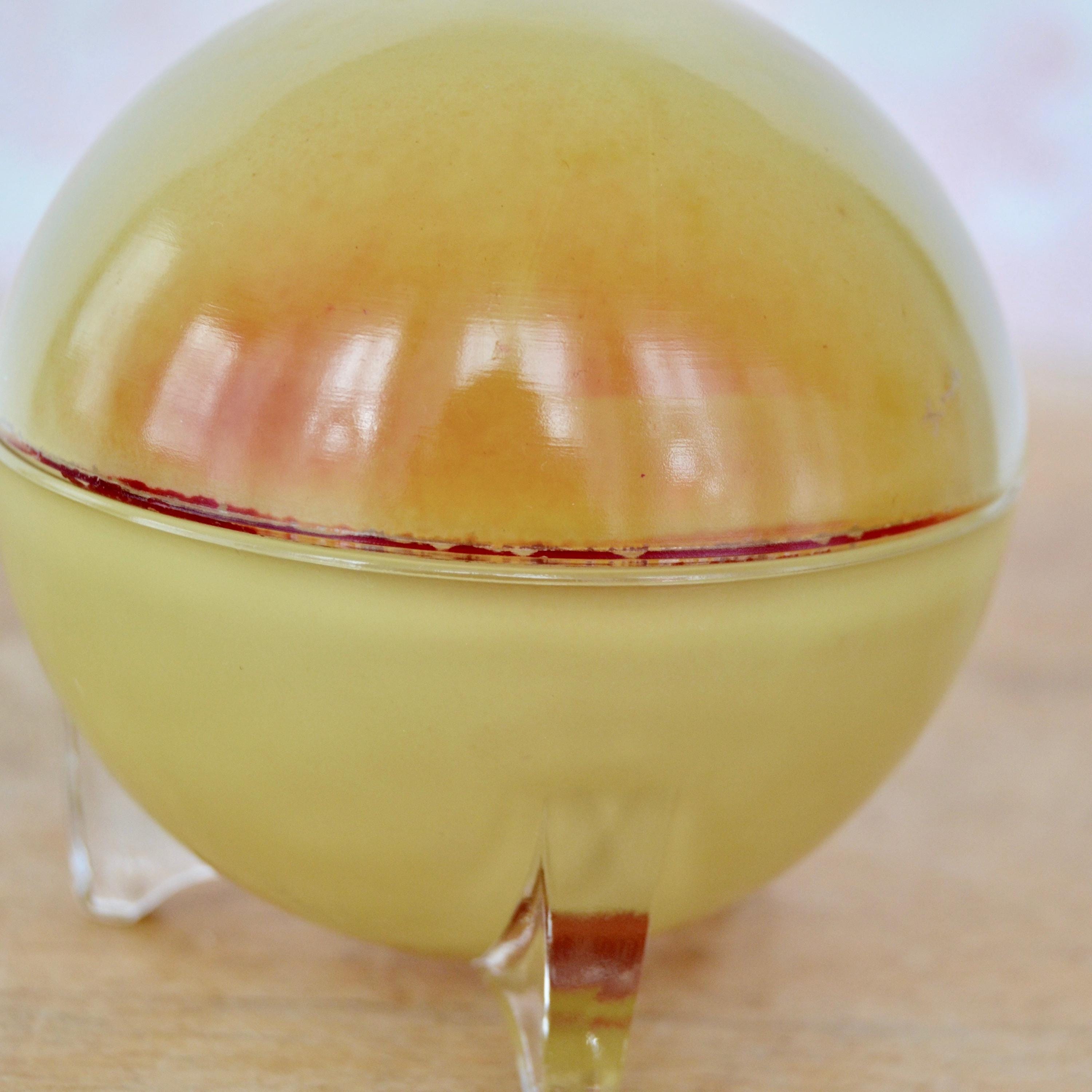 Vintage Apple Blossom Perfume Holder Made of a Glass Sphere and Reverse ...
