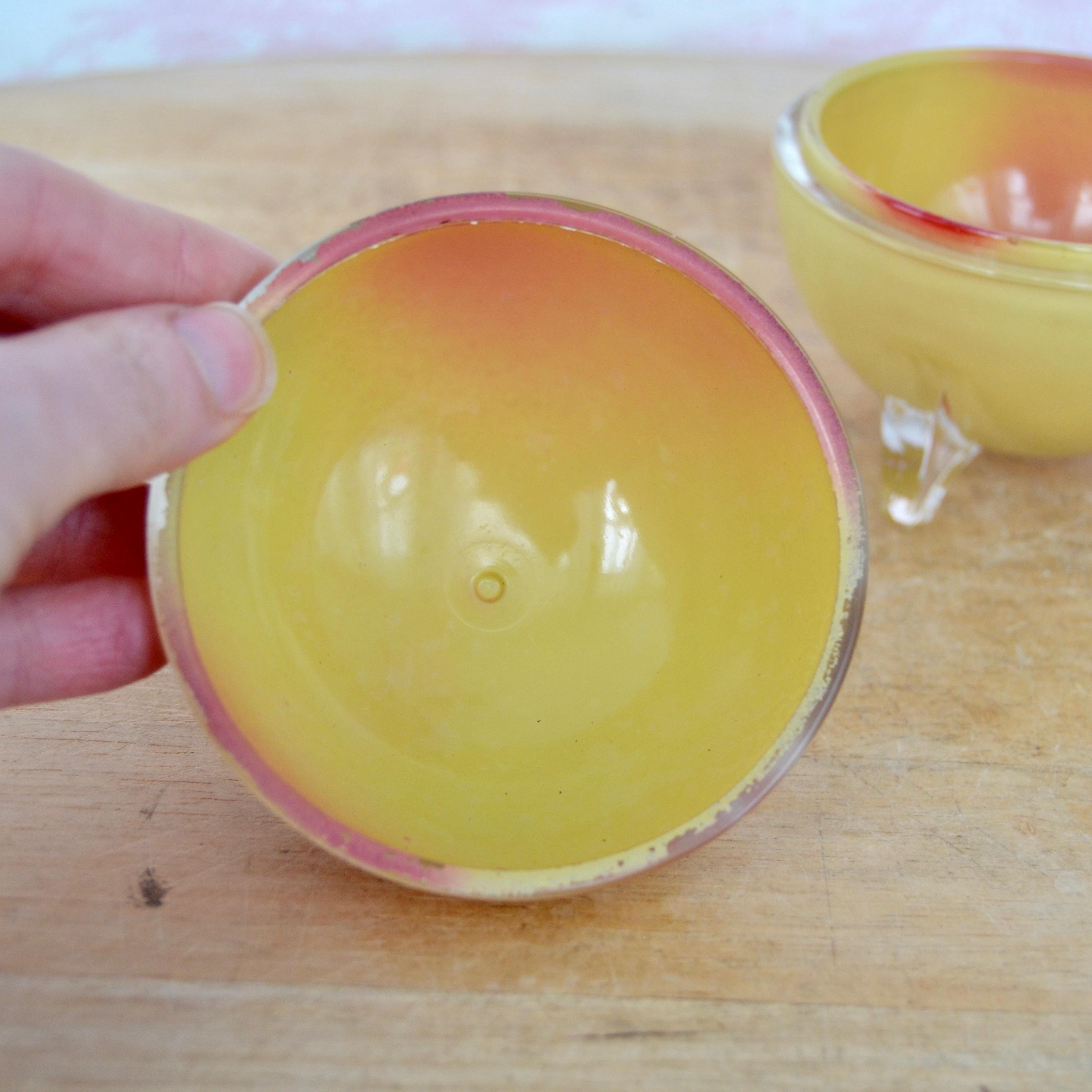 Vintage Apple Blossom Perfume Holder Made of a Glass Sphere and Reverse ...