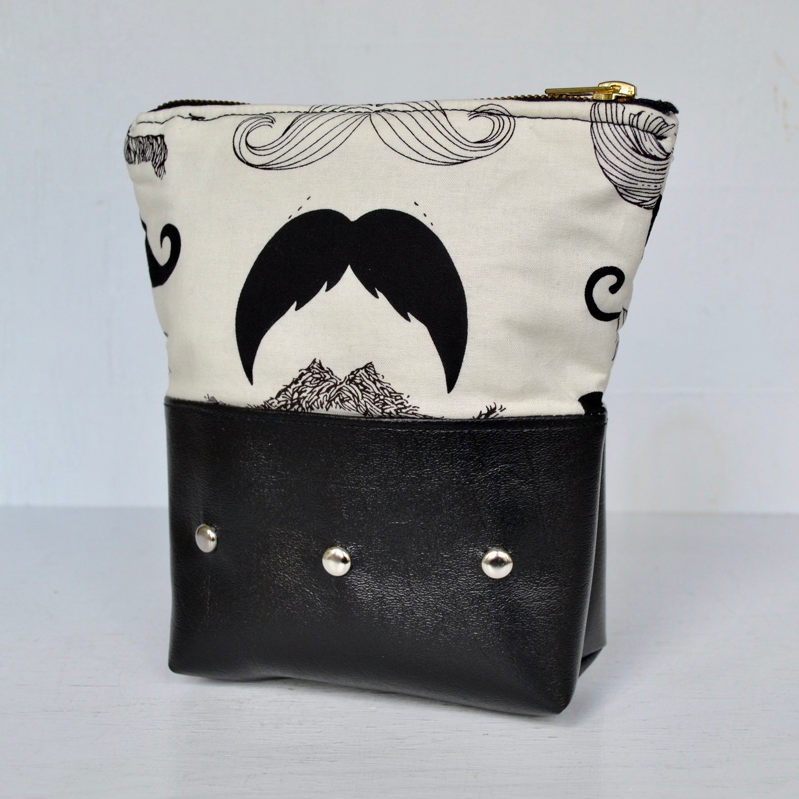 Mustache Mania Shaving Bag or Pencil Case - Etsy