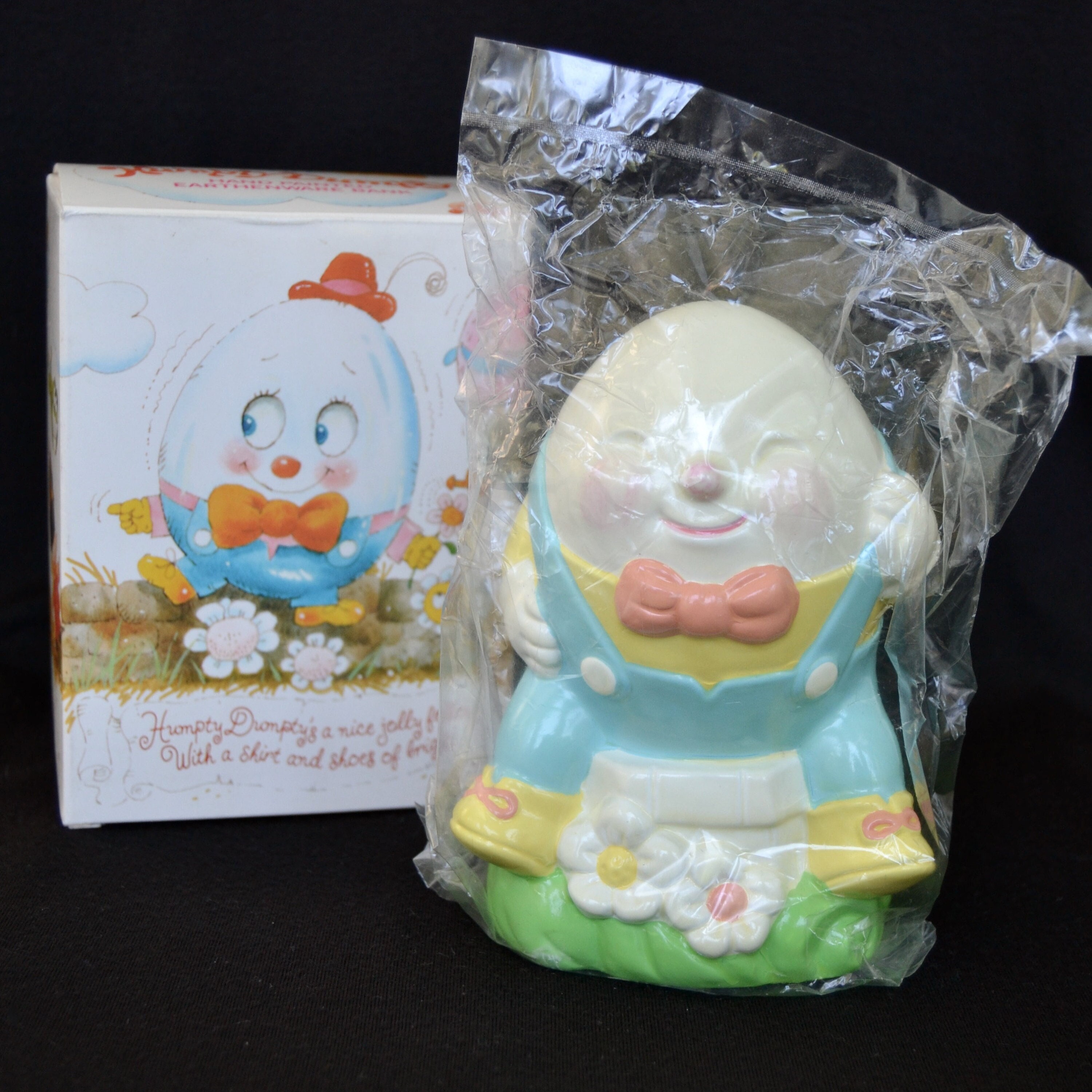 Vintage 1982 Humpty Dumpty Bank by Avon in Original Box and Packaging ...