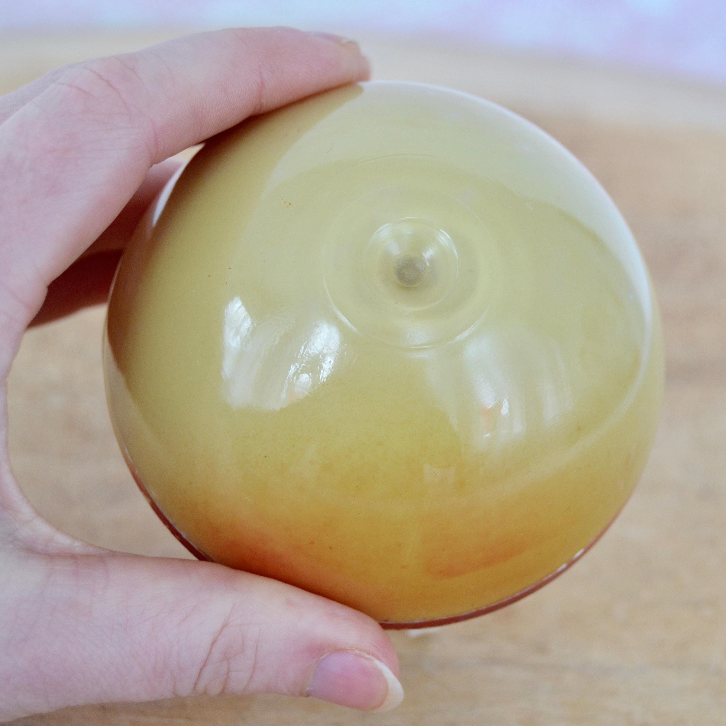 Vintage Apple Blossom Perfume Holder Made of a Glass Sphere and Reverse ...