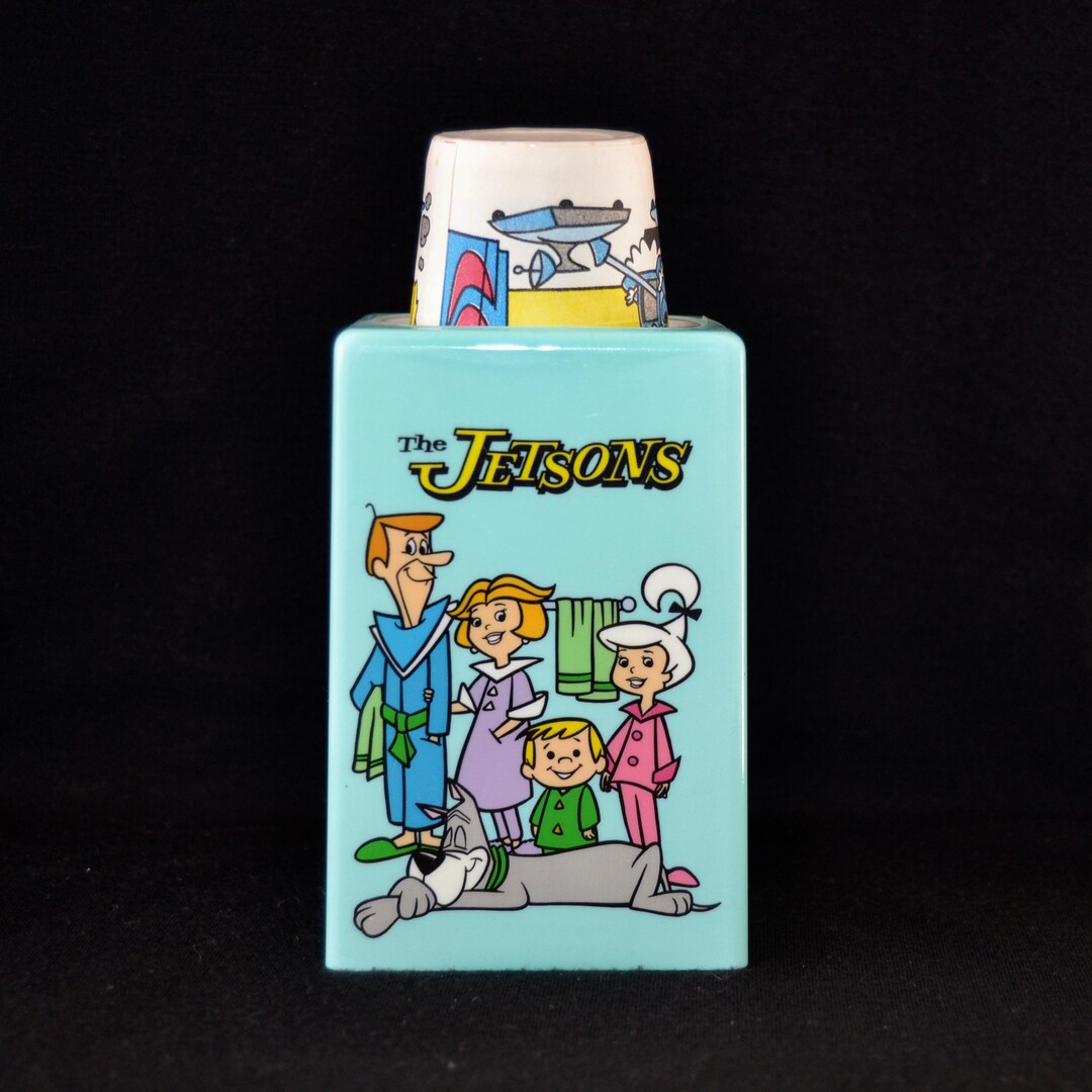 Vintage 1990 the Flintstones and the Jetsons Plastic Dixie Cup ...