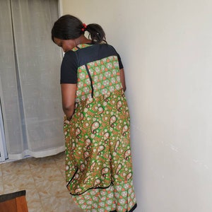 Khanga/ Lesso/ Quarky/ Bohemiam Dress 100% Cotton. - Etsy