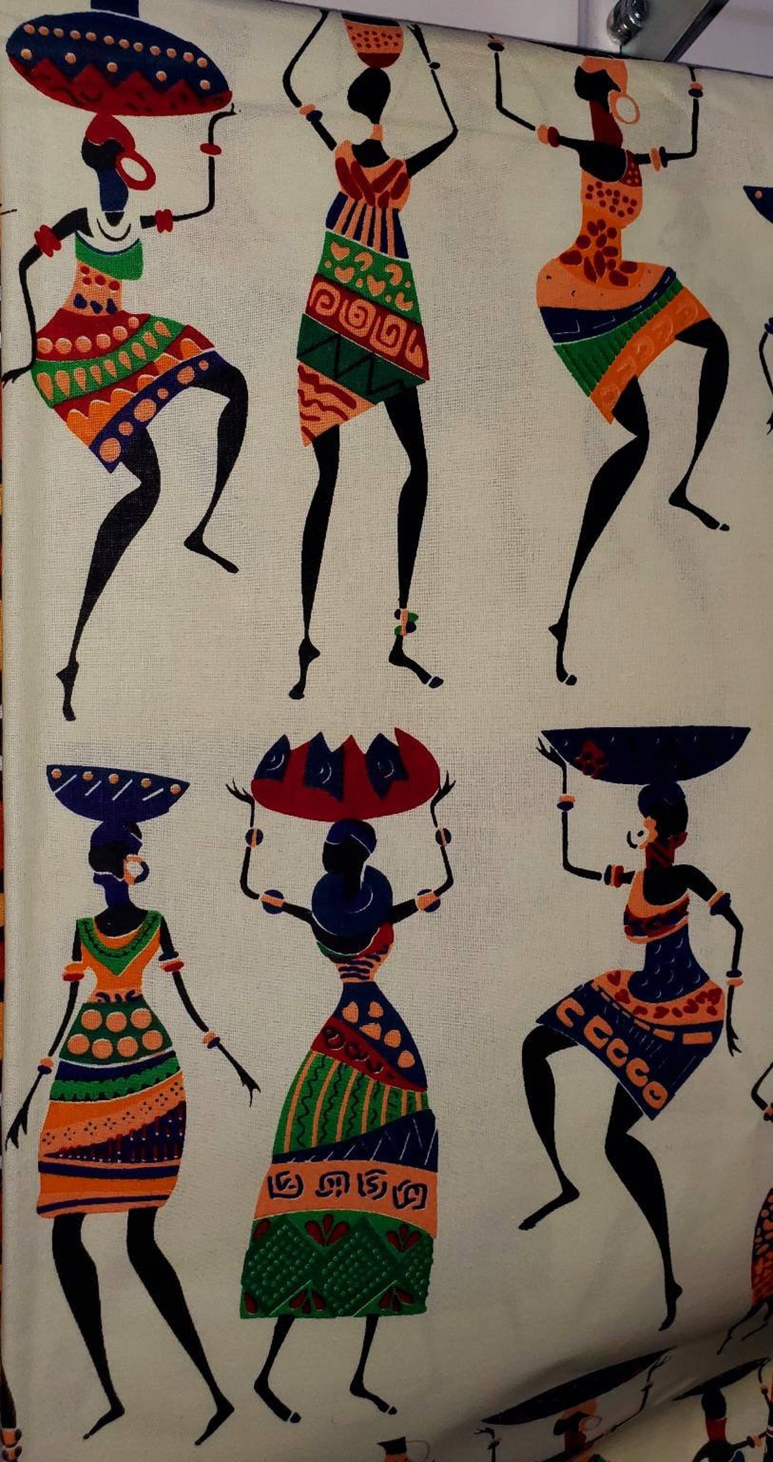 Abstract Women Art Fabric 6 Yards 100% Cotton. - Etsy