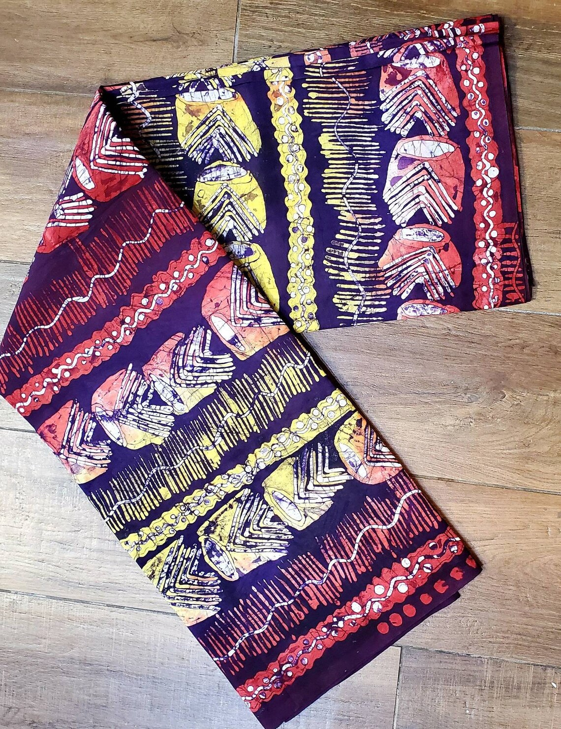 African Batik/adire Yoruba Print. 4yds X 45 Inches. | Etsy