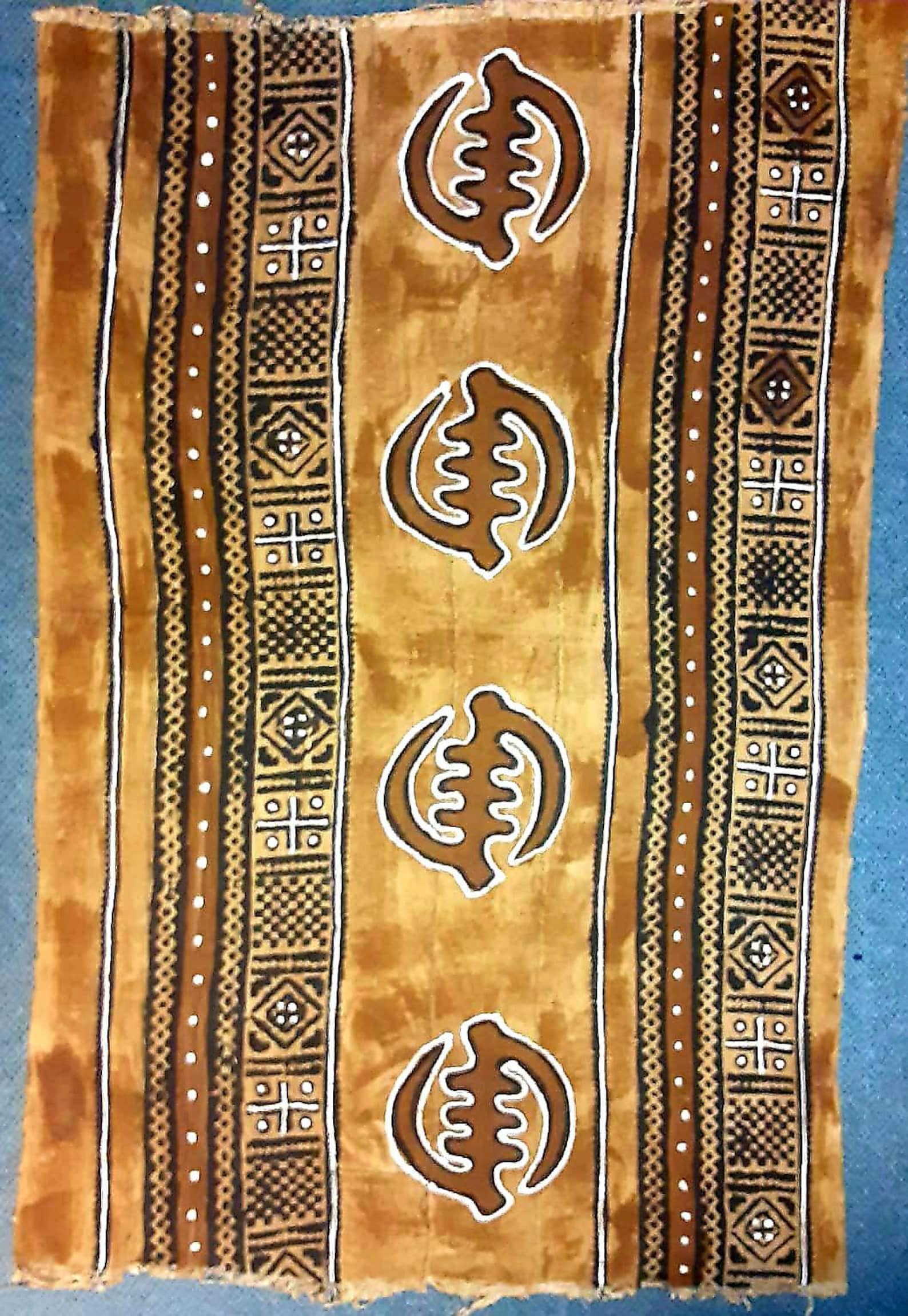 Bogolafini/ Mudcloth Bambara Bogolan Mali Handwoven Fabric - Etsy