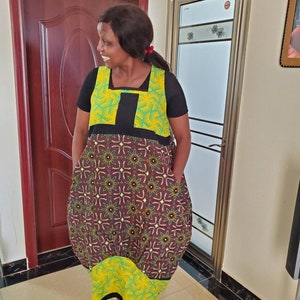 Khanga/ Lesso/ Quarky/ Bohemiam Dress 100% Cotton. - Etsy