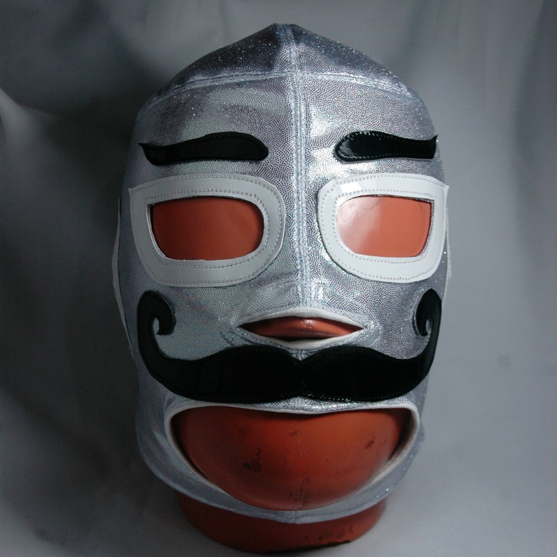 Wrestling Leather Mask - Etsy