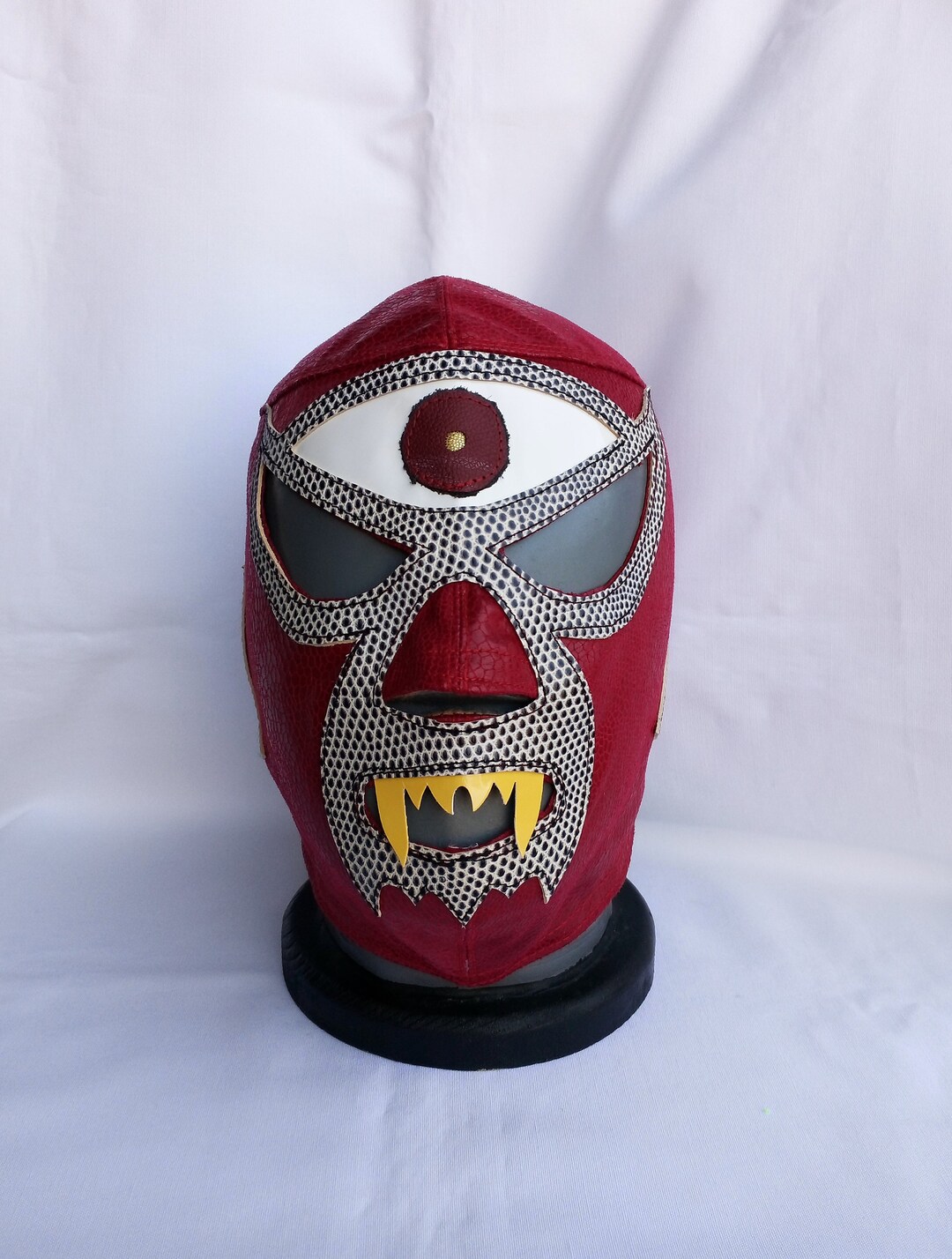 Cyclops Vampire Wrestling Mask Mexican Luchador Mardi Gras Day of the ...
