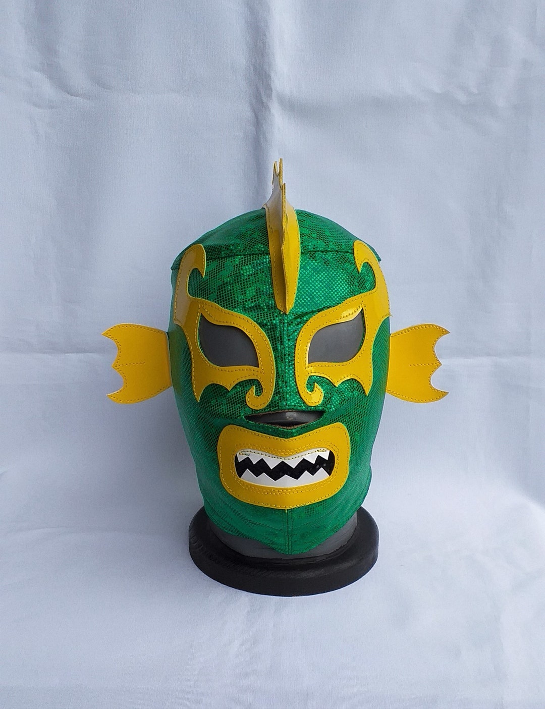 Macabro Wrestling Mask Black Lagoon M Lucha Libre Mask Day of the Dead ...