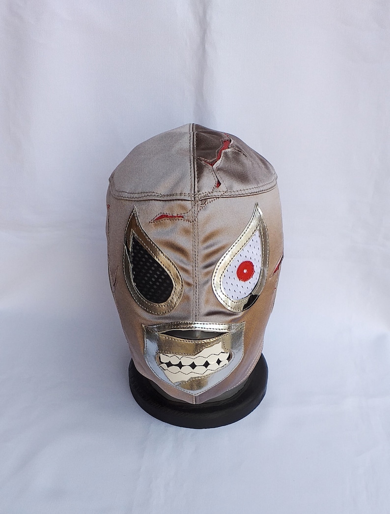 Santo Zombie Wrestling Mask Superstar Mardi Gras Day of the Dead ...