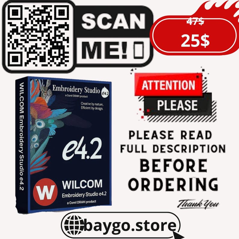 Wilcom Embroidery Studio E4.2 – Advanced Textile Design & Digitizing ...