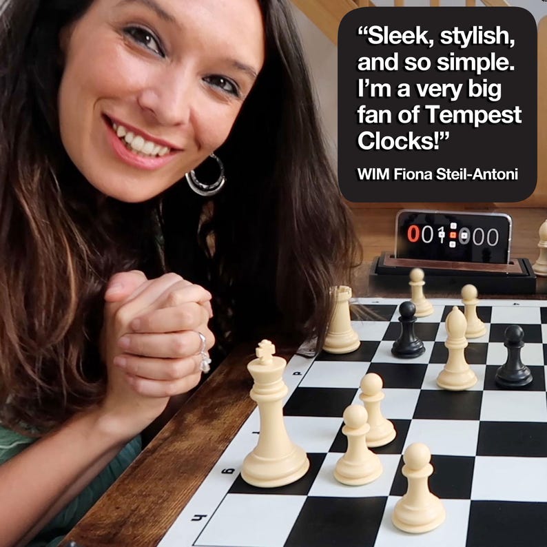 Tempest Deluxe – Hybrid Chess Clock Dock (black / Vegan Leather) | Dock ...
