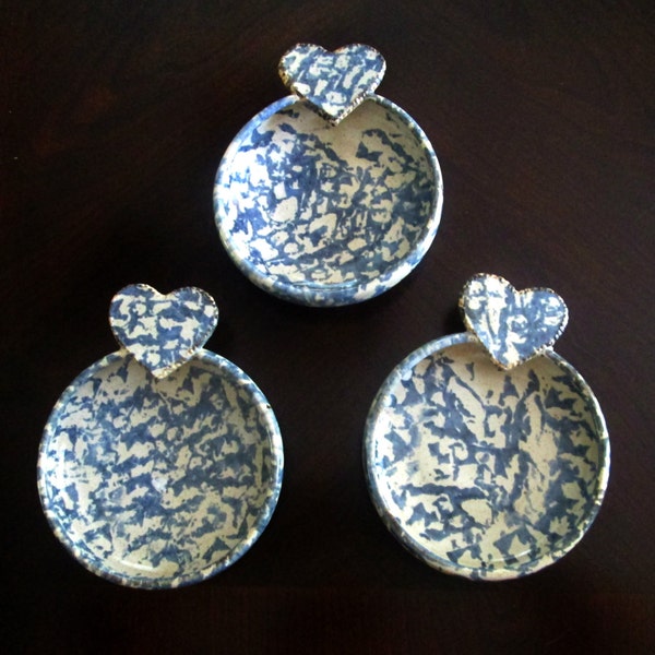 Blue Spatterware - Etsy