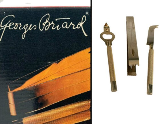 Gold Ice Tongs