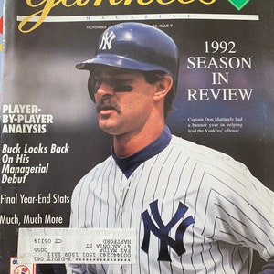 New York Yankees Magazines 1992-1995 | Etsy