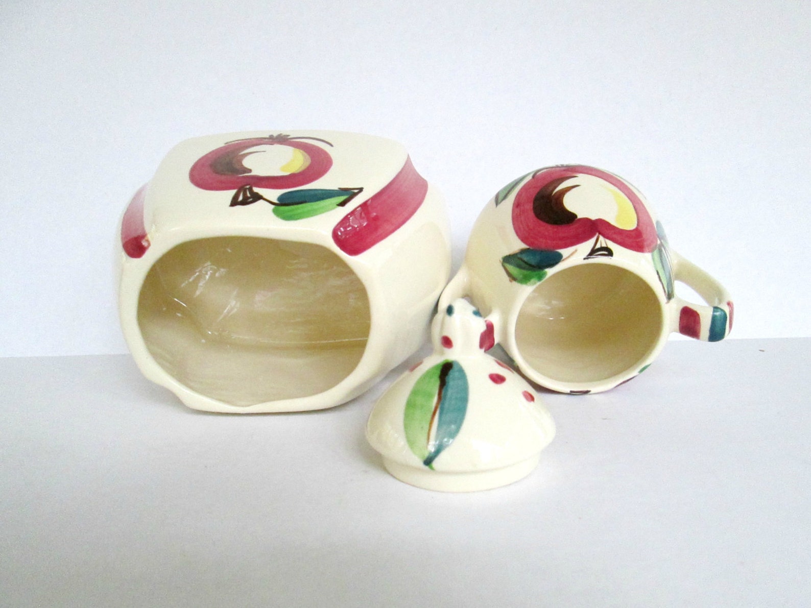 1940s Purinton Slip Ware Set / Vintage Farmhouse Cottage - Etsy