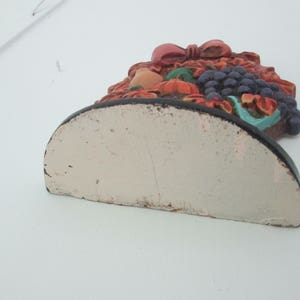 Cast Iron Autumn Basket Doorstop // 1991 House of Lloyd // Fall Leaves ...